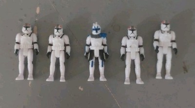 Star Wars Micro Galaxy Squadron Captain Rex AT-TE Pilot Clone Trooper ...
