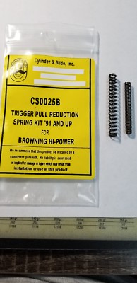 Cylinder & Slide Inc Browning Hi Power Trigger Pull Reduction Spring ...