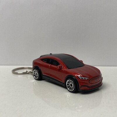 RARE KEY CHAIN RED FORD MUSTANG MACH-E CUSTOM LIMITED EDITION 2021 2022 ...