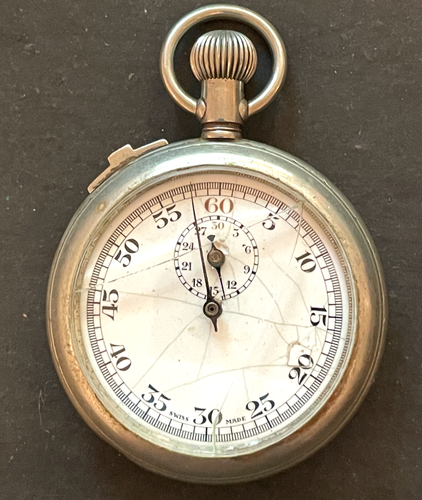 WW2 1940 DATED MKII BOMB TIMER STOPWATCH POCKET WATCH BRITISH ARMY ...