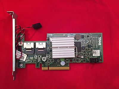 Dell PERC H200 6GB/s SAS SATA PCI-e Raid Controller Height Profile DPN ...