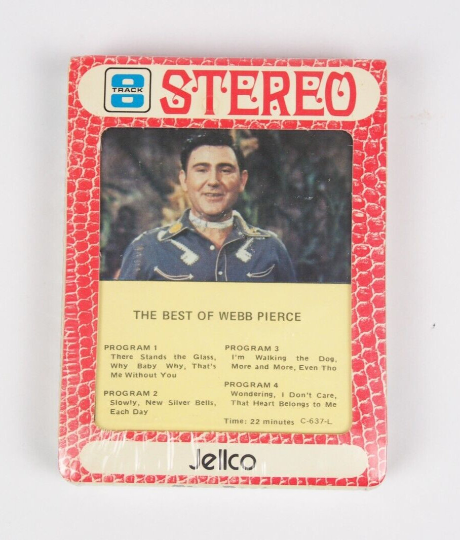 The Best of Webb Pierce 8 Track Tape Jellco Corporation SEALED | eBay