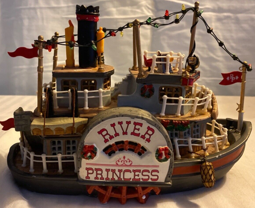 Lemax Village Collection River Princess Boat Christmas Village ~ 2004 ...
