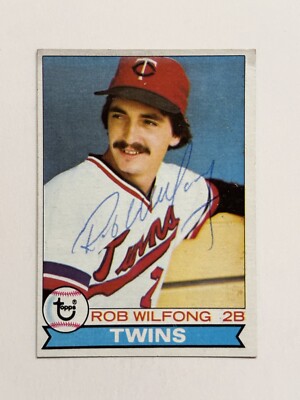 Rob Wilfong Twins Signed 1979 Topps Baseball Card #633 [0787] | eBay