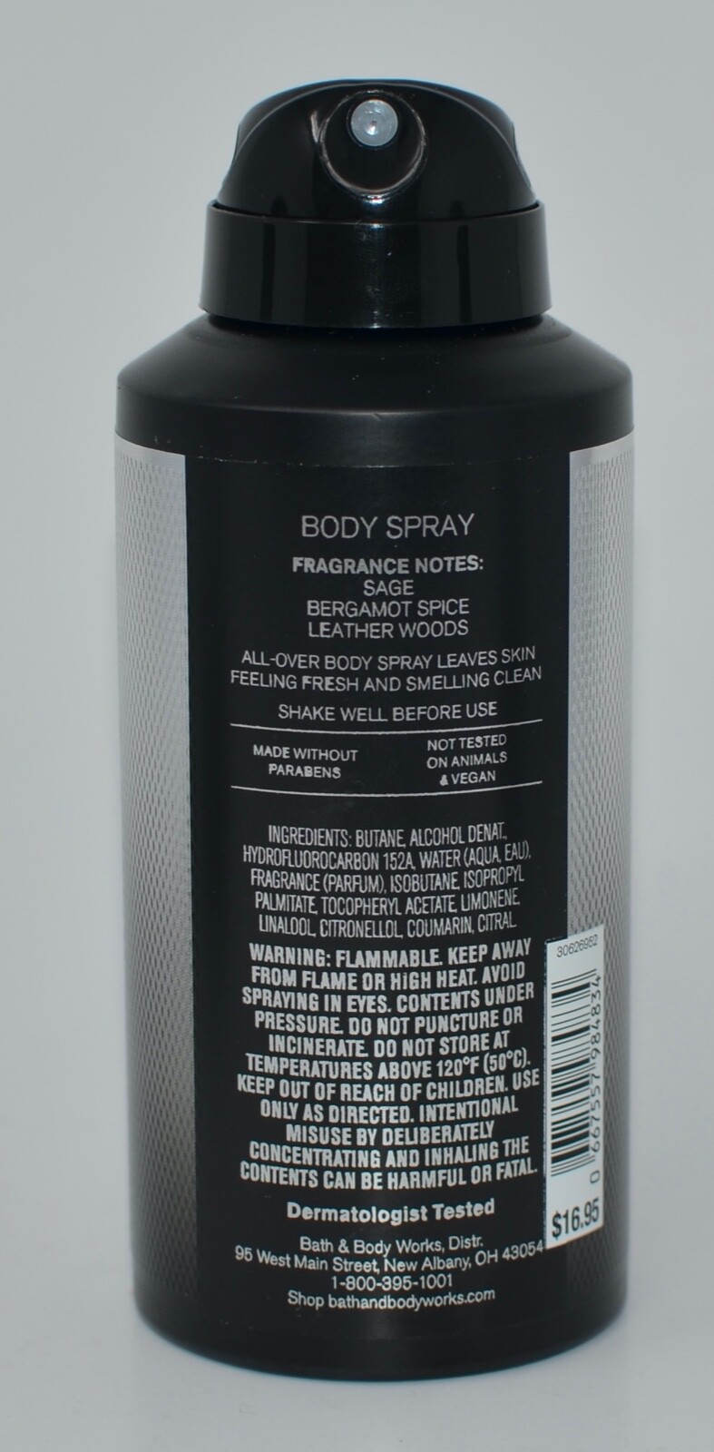 1 NEW BATH & BODY WORKS GRAPHITE MEN'S COLLECTION BODY SPRAY MIST 3.7 ...
