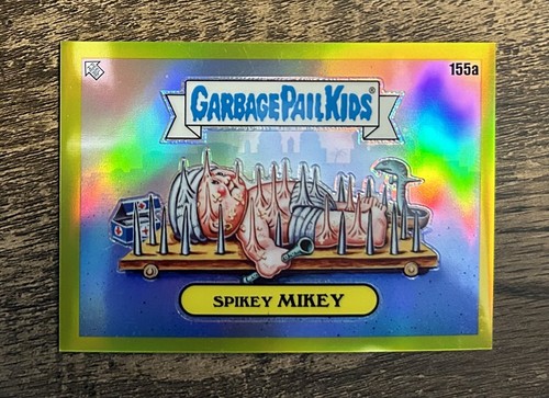 2021 Garbage Pail Kids Chrome Series 4 Yellow Refractor/275 Spikey ...