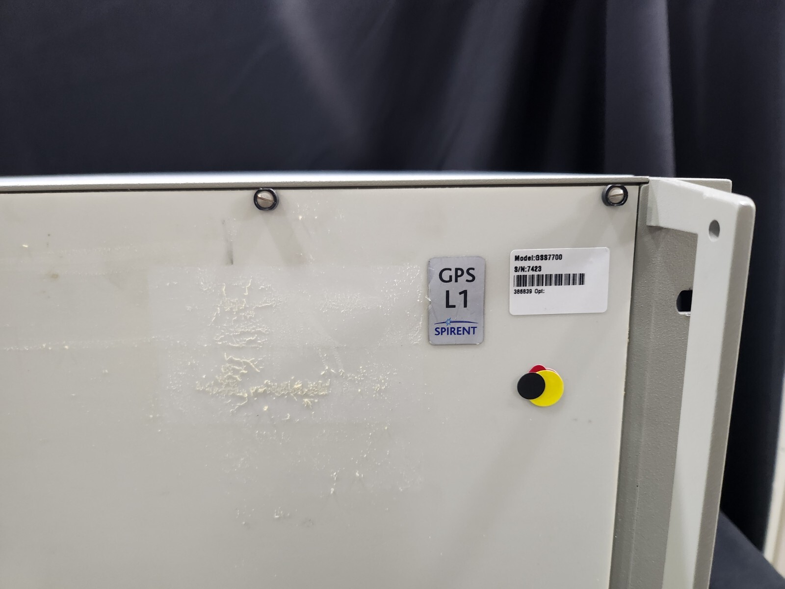 Spirent GSS7700 : GPS/SBAS Simulator GPS L1 (7423) AS-IS SELLING | eBay