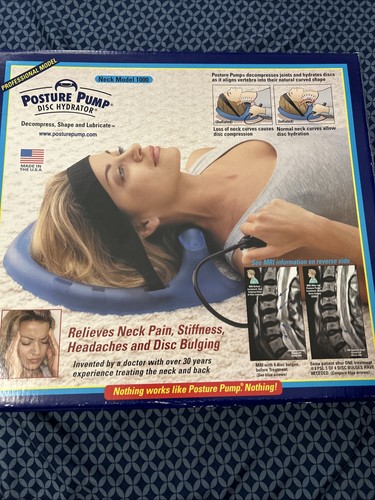 Posture Pump Professional Model 1000 Neck Cervical Disc Hydrator in ...