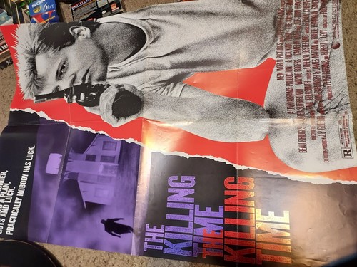 1987 THE KILLING TIME vintage movie poster Beau Bridges Kiefer ...