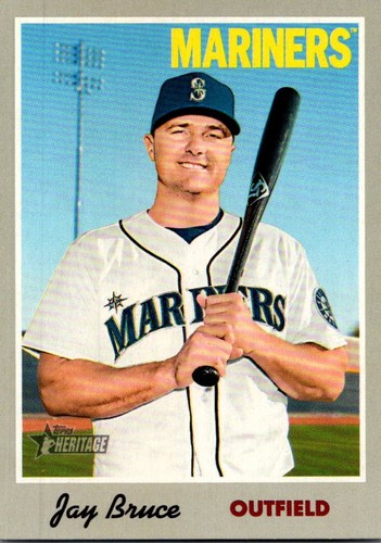 2019 Topps Heritage Jay Bruce #99 Seattle Mariners | eBay