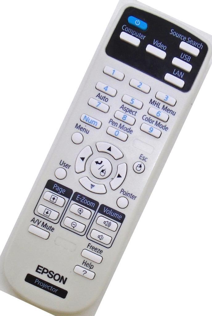 Genuine Epson 161371700 Projector Remote EB-535W EB-530/520 Powerlite ...
