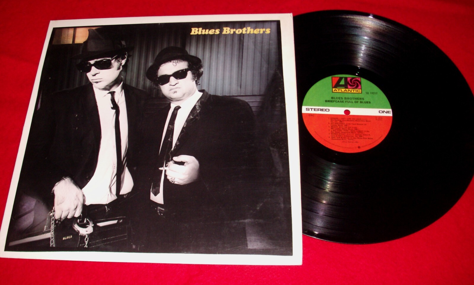 Fun 1978 Atlantic lp BLUE BROTHERS Briefcase Full of Blues SD 19217 ...