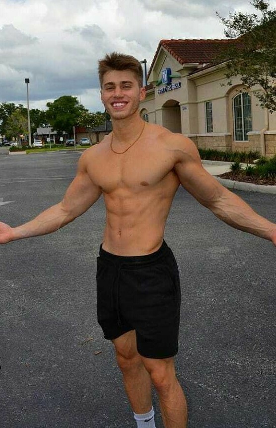 Ripped Teen Athlete