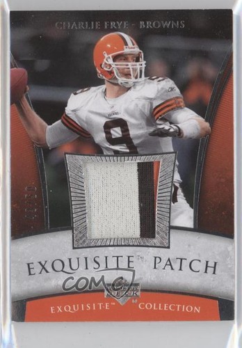 2006 Upper Deck Exquisite Collection Patch /50 Charlie Frye #EP-CF Patch | eBay