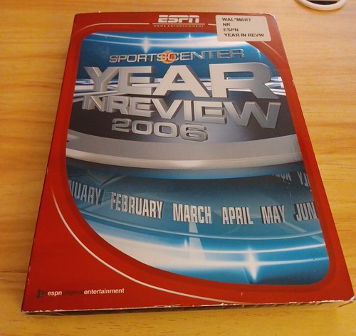 ESPN Sportscenter Year in Review 2006 DVD Kobe Bonds Agassi Bettis Wade ...