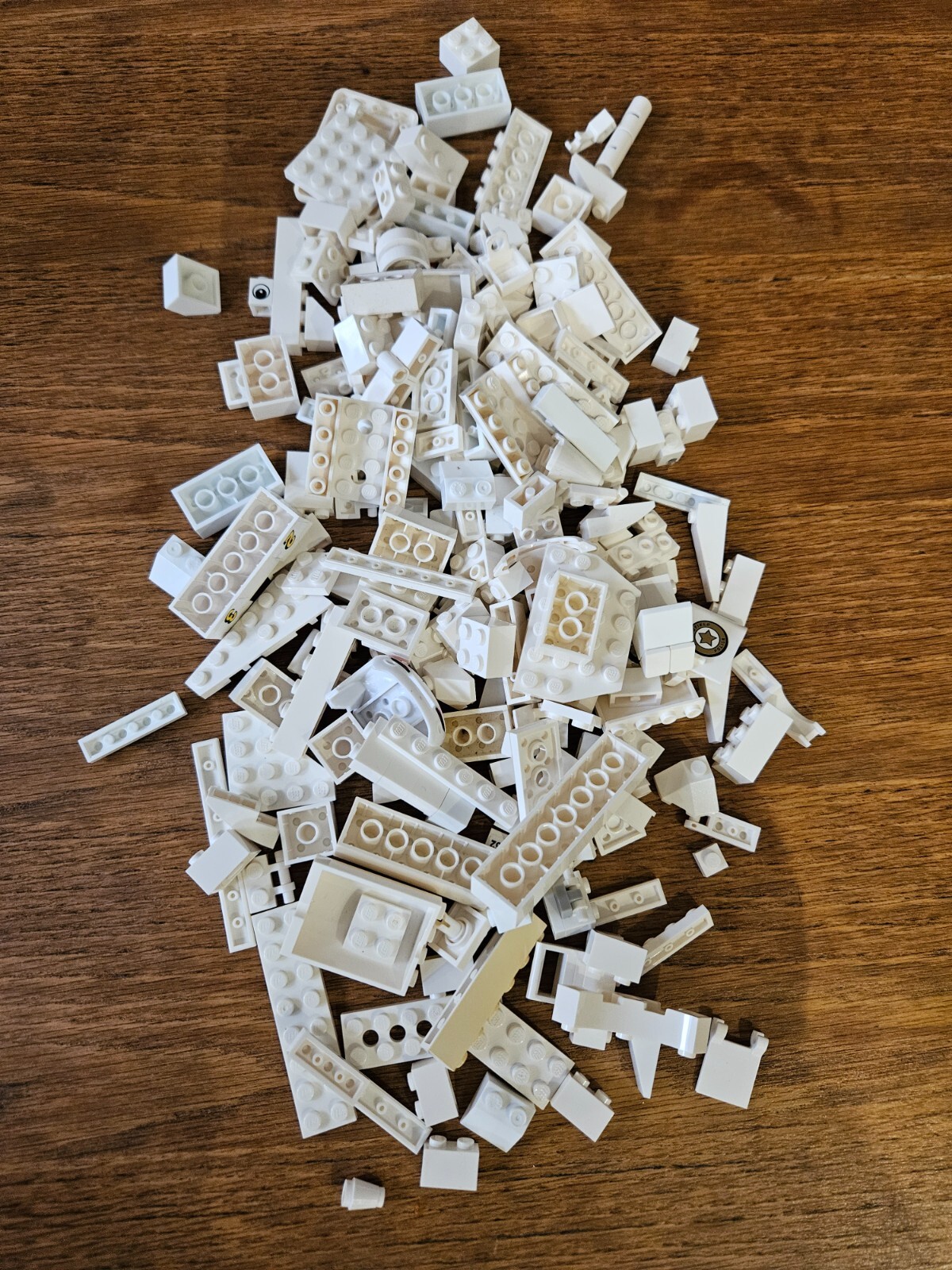 Bags of coloured Lego bricks - sorted into colours & weighed (approx ...