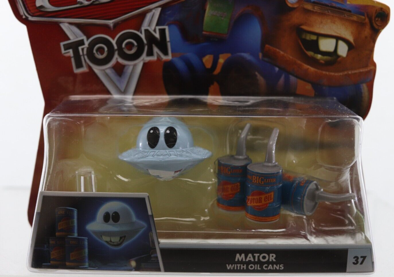 Disney Pixar Cars Mator With Oil Cans Toon Series Mattel 2010 Ships for ...