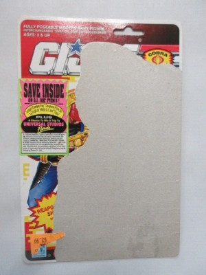 Vintage G.I.Joe Cobra Commander card only | eBay
