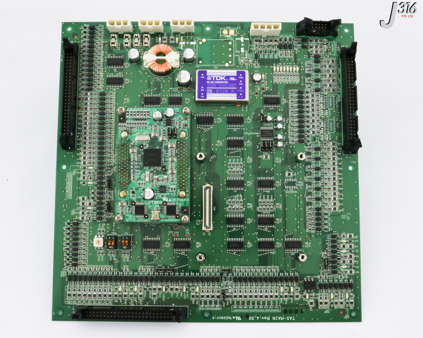 30406 TDK PCB ASSY W/TAS-CPU REV.2.10 FOR TDK LOAD PORT TAS300 TAS-MAIN ...