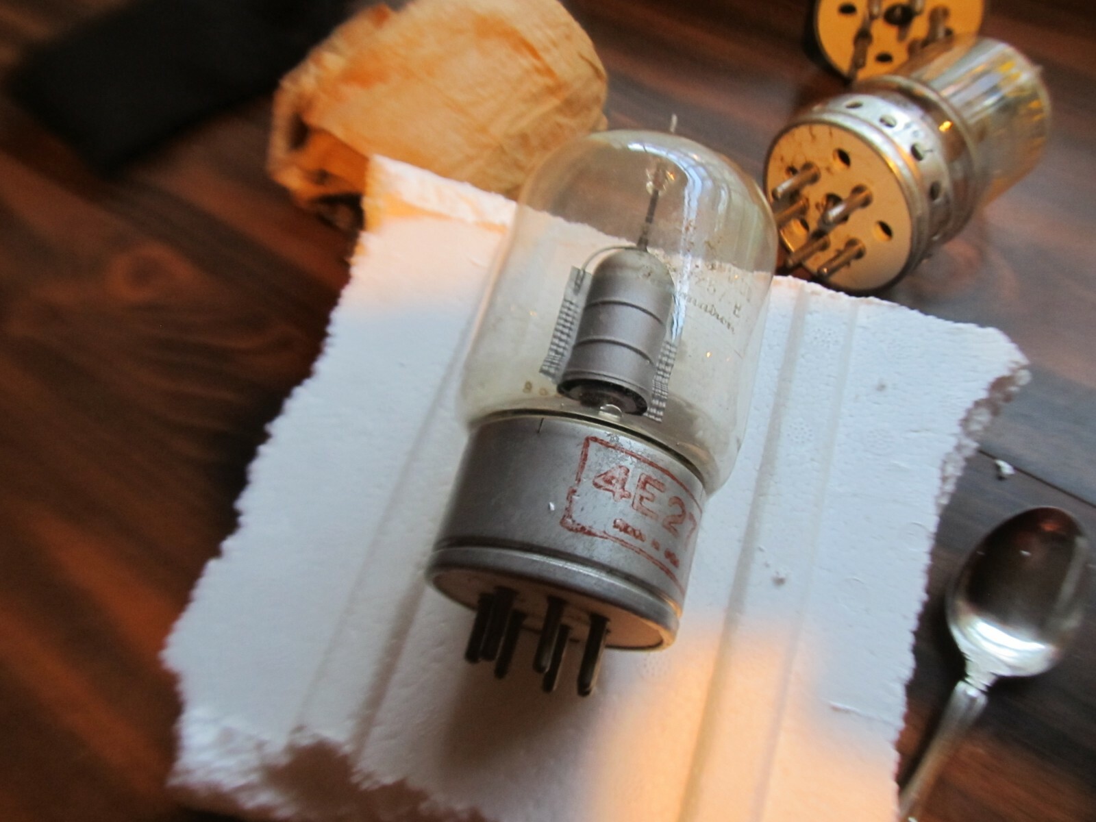 VINTAGE AMATEUR HAM RADIO AMPLIFIER 4E27 TETRODE TUBE NOS | eBay