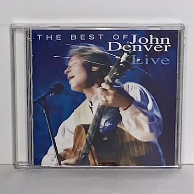 Factory Sealed (shrink wrapped) The Best of John Denver Live CD ...