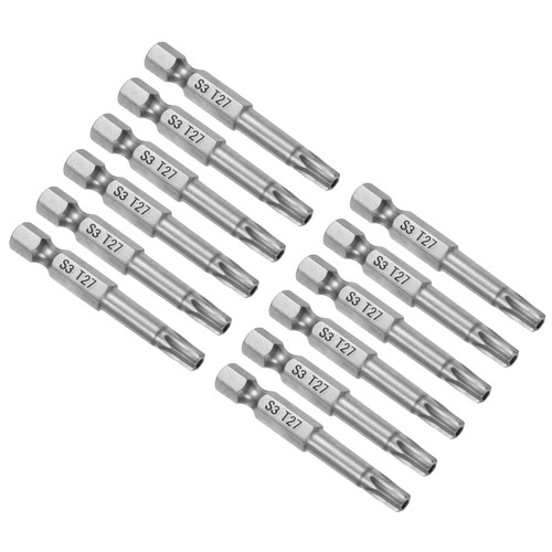 30pcs Magnetic Torx Screwdriver Bits T27 Star 6 Point Drill Bit 1/4 ...