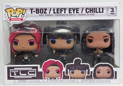 Funko Pop! ROCKS TLC 3 Pack T-Boz / Left Eye / Chilli 889698797092| eBay