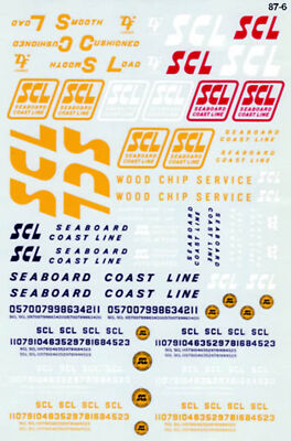 Microscale N Seaboard Coast Line SCL Freight Cars (1967-1974) 60-6 | eBay