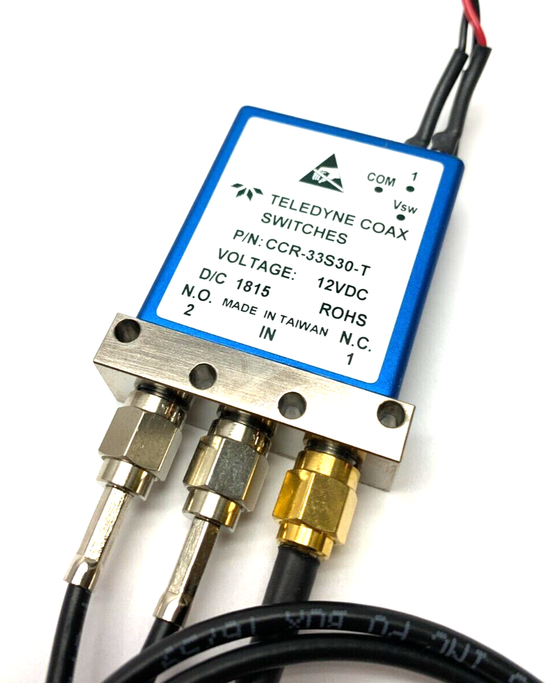 Teledyne Relays CCR-33S30-T Coaxial Switch | eBay