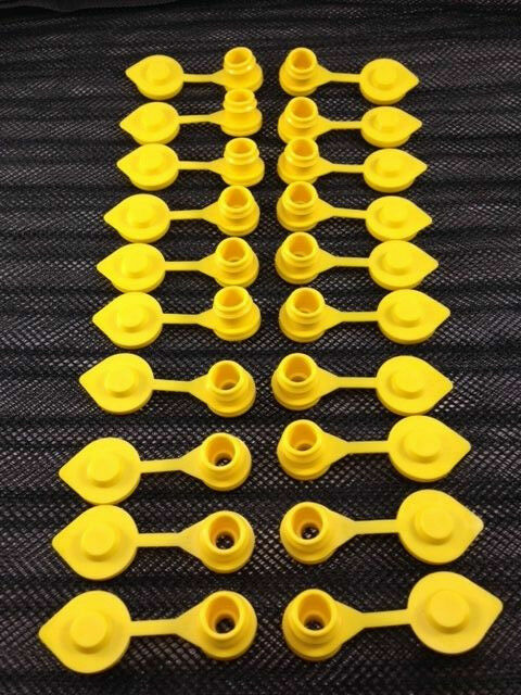 20 Yellow Fuel Gas Can Jug Vents/cap Replacement Wedco Rotopax Gott ...