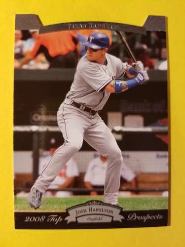 JOSH HAMILTON - RC ROOKIE #198 TEXAS RANGERS - 2008 UPPER DECK ...