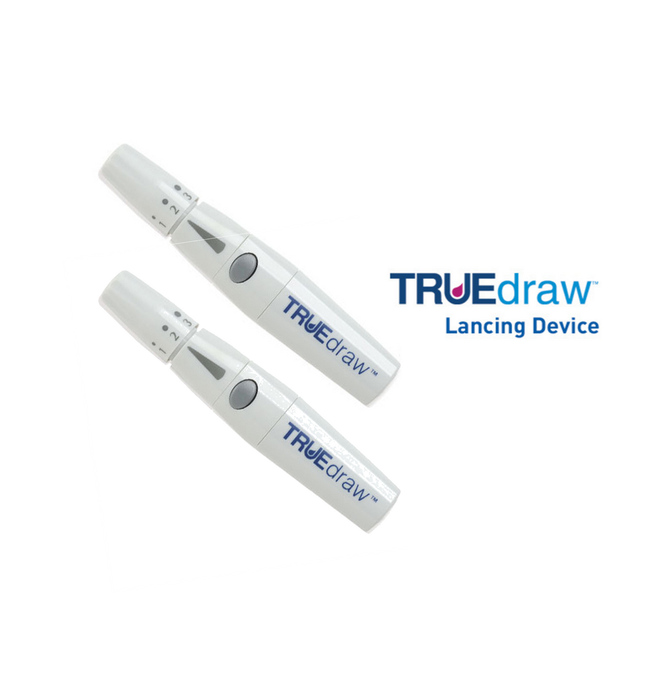 TRUE Draw Lancing Device For Glucose Care - 2 Pack | eBay