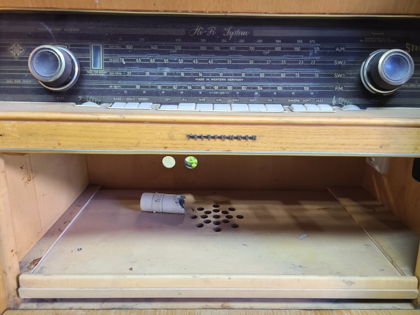 Telefunken Hymnus vintage hifi and stereo console | eBay