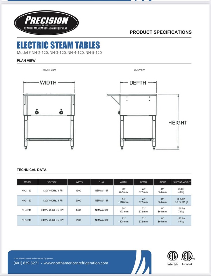 5 Pan Steam Table W Glass Sneeze Guard Display Buffet Hot Food Warmer ...