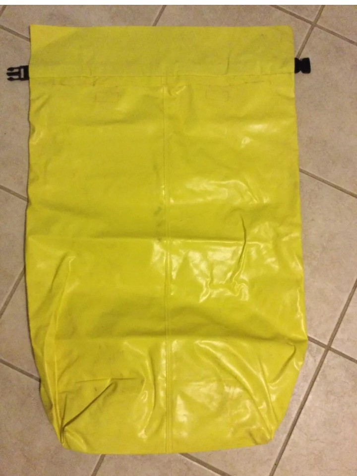 Ozark Trail Float Bag Dry Bag 22in. x 30in Heavy-guage PVC, Yellow | eBay