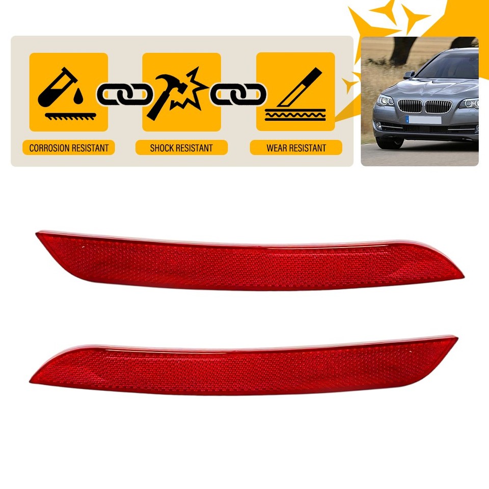 63147203238 For 2010-2013 BMW 528i/535i/550i xDrive F10 Rear Bumper ...