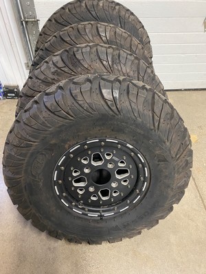 CAN AM X3 MAVERICK 1000 DWT 14X7 BEADLOCK WHEELS COMMANDER DEFENDER 31 ...