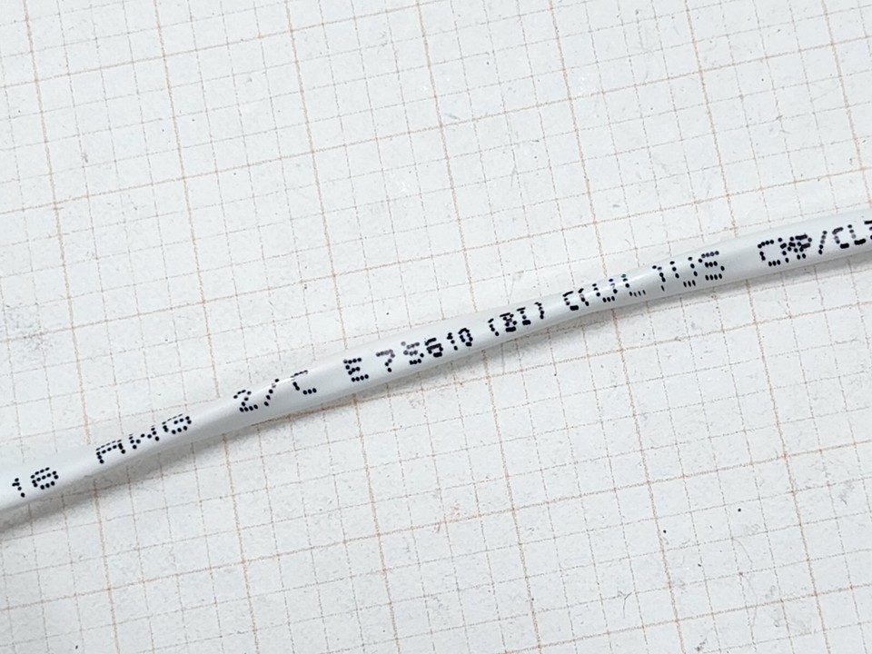 Southwire/Tappan G50032 16/2C Solid Plenum Fire Alarm Cable FPLP White ...