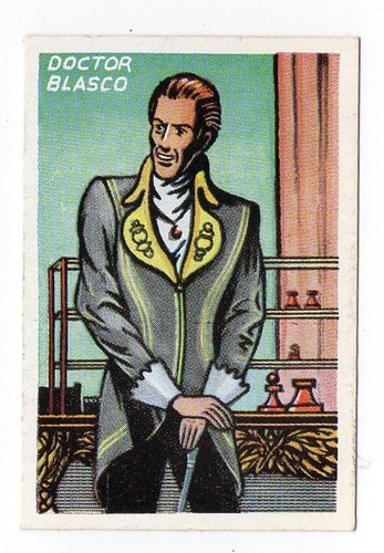 Calvert Dan Dare Series Trade Type card #9 Dr Doctor Blasco Excellent ...