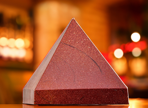 Large 110MM Red Goldstone Red Sandstone Crystal Healing Metaphysical ...