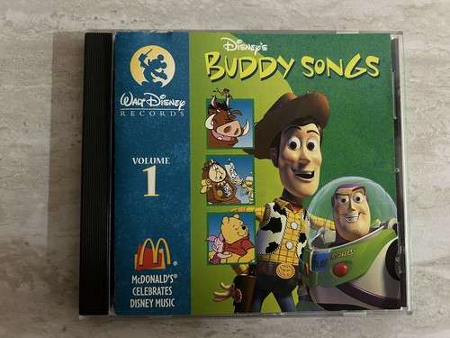 DISNEY'S BUDDY SONGS VOLUME 1 Various Artists (CD, 1996, Disney Records ...