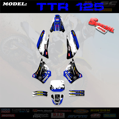 Graphics Kits Decals 4 YAMAHA TTR 125 TTR125 2000-2007 06 05 Stickers ...