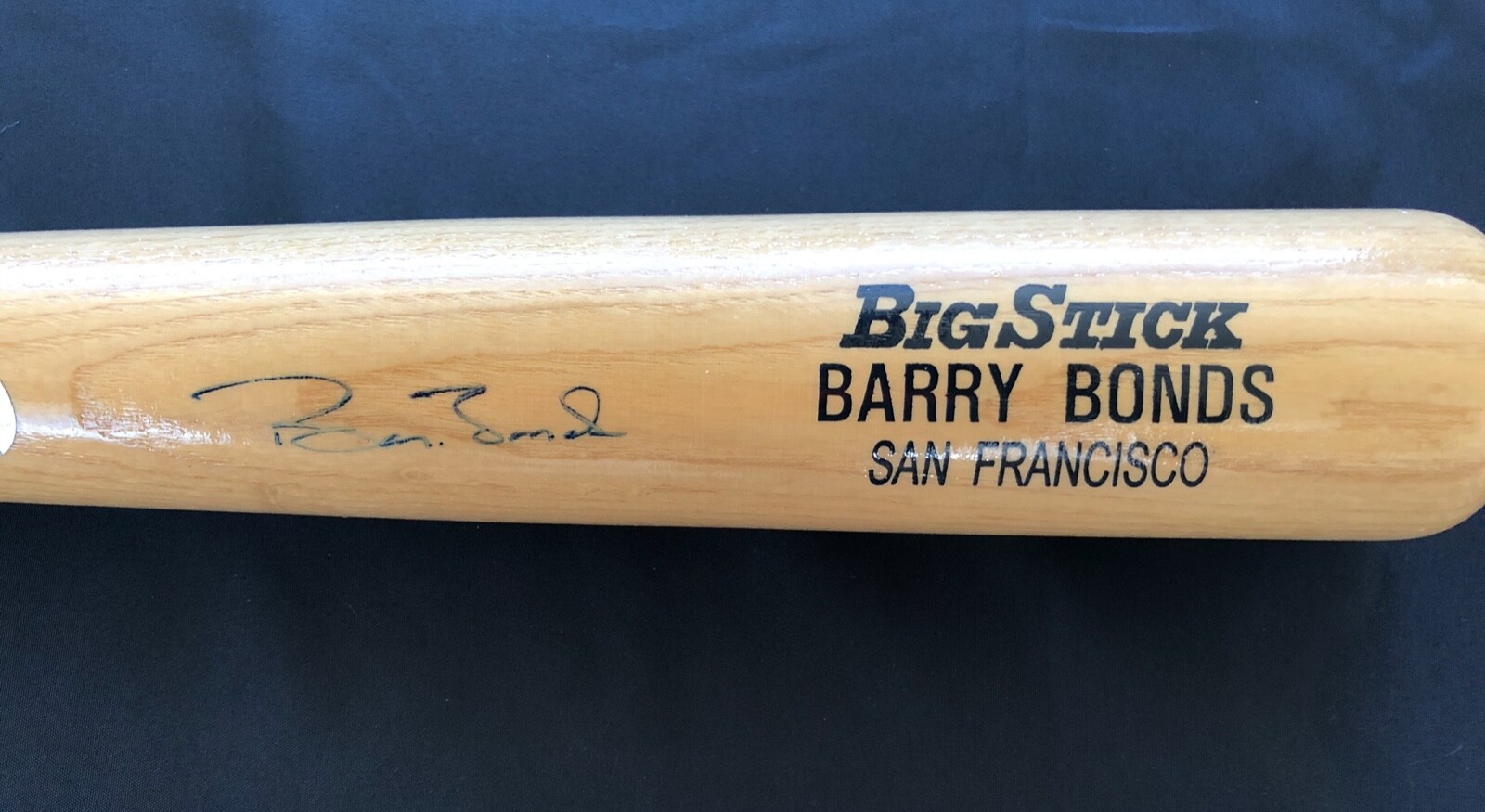 Barry Bonds Autographed Signed Rawlings Baseball Bat W/ Bonds Hologram ...