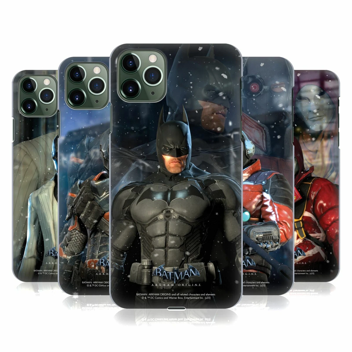 Batman Arkham Origins Back Cover