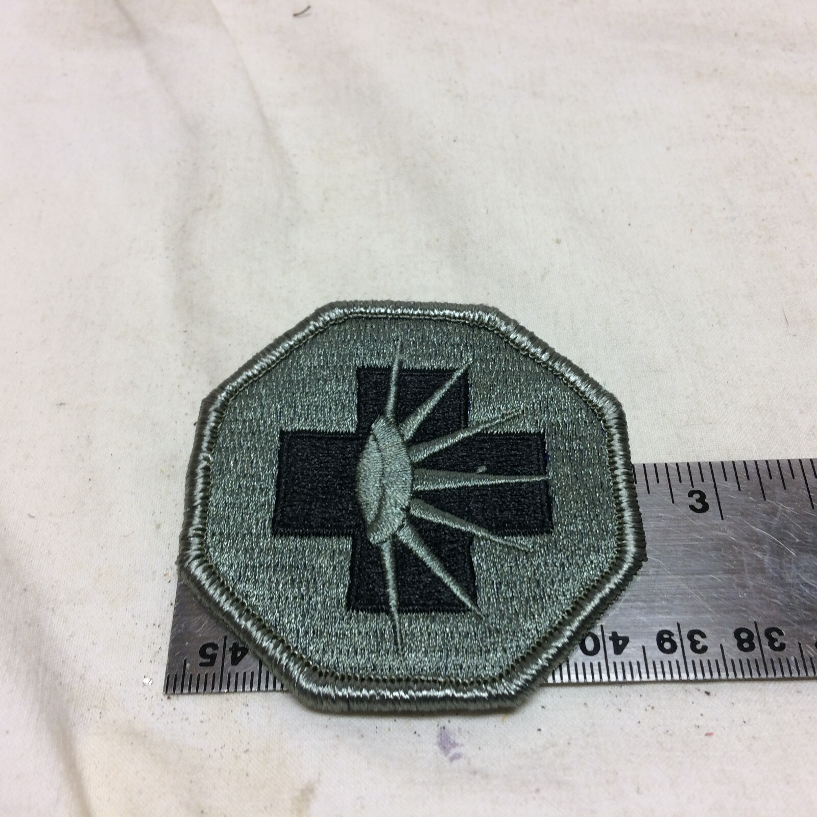 Military Patch Badge Army 8th Medical Brigade ACU Hook Loop Back ...