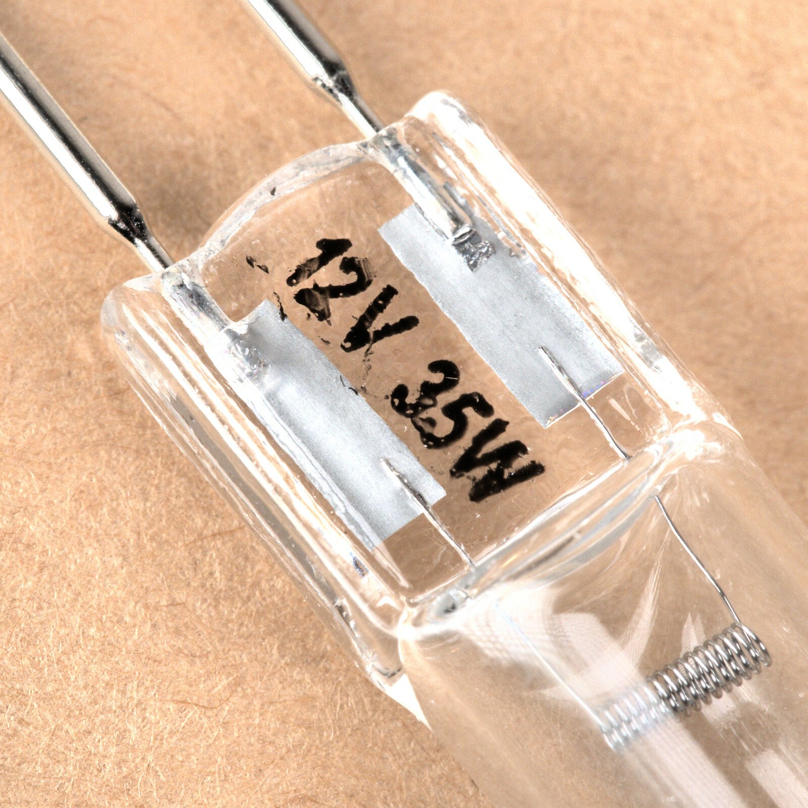 1pc GY6.35 Clear 35W Warm White 12V Halogen Bi-Pin Light Globe Lamp ...