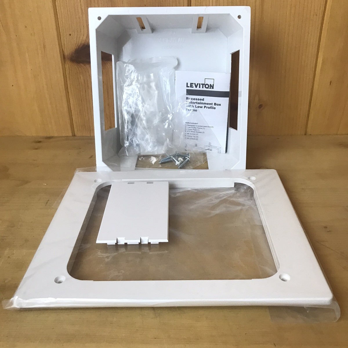 Leviton Recessed Tv Box 8" X 10" Recessed TV Box™ With Angled