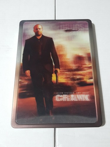 Crank - 2 Disc Special Edition (2007) Steelbook Lenticular Cover UNCUT ...