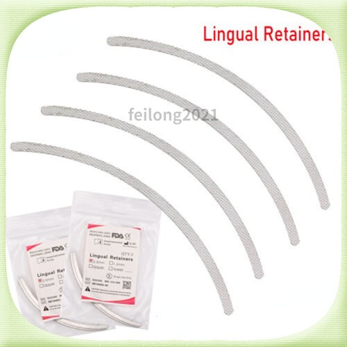 10X Dead Soft Flat Ortho Lingual Retainers Mesh Base 2.0/1.2mm ...