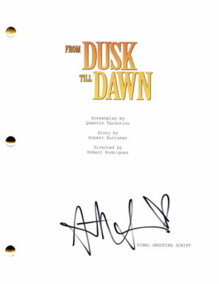 JULIETTE LEWIS SIGNED AUTOGRAPH FROM DUSK TILL DAWN FULL MOVIE SCRIPT ...